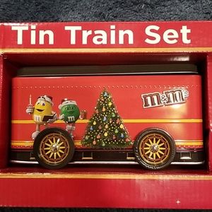 m & ms | Toys | Nwot Collectors Tin Train Set | Poshmark